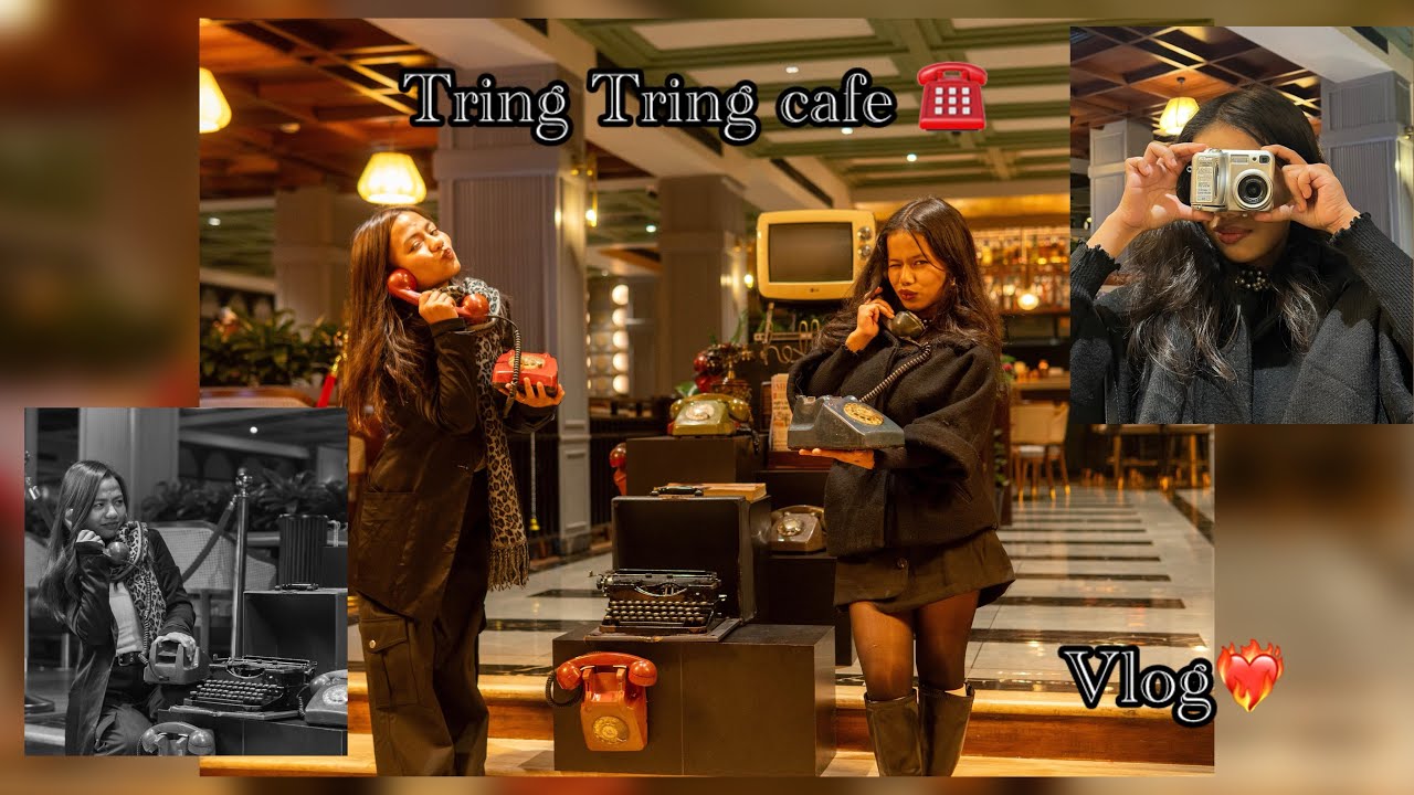Tring Tring cafe☎️|vlog ️‍🔥 - YouTube