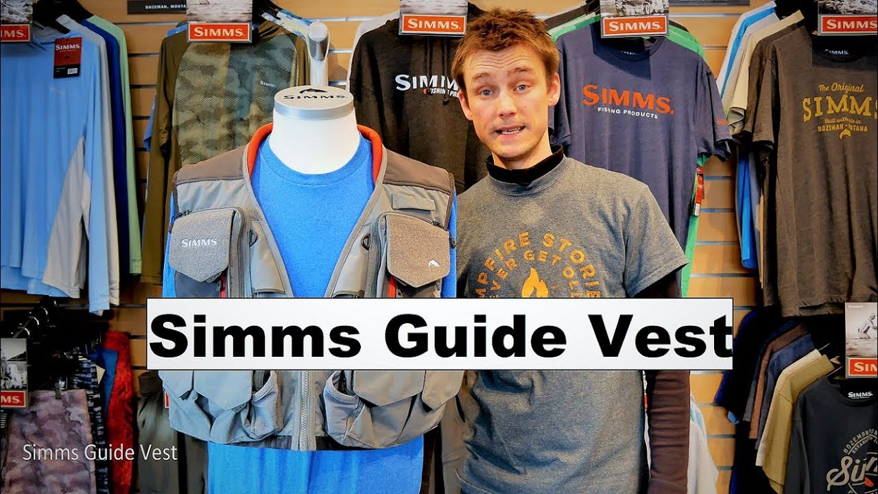 Produktguide: Simms Guide Vest - YouTube