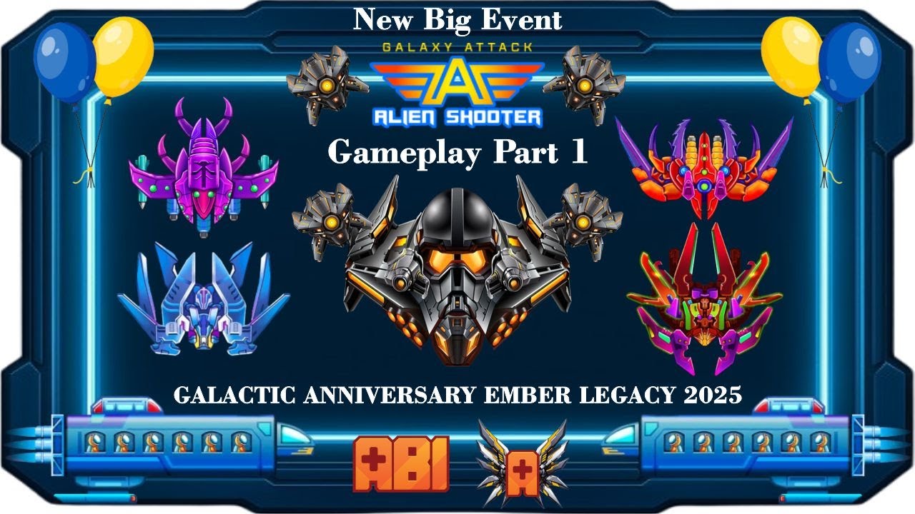Galaxy Attack Ember Legacy 2025 🔥 Full Gameplay Walkthrough | Part 1 [New Update] By Apache ...