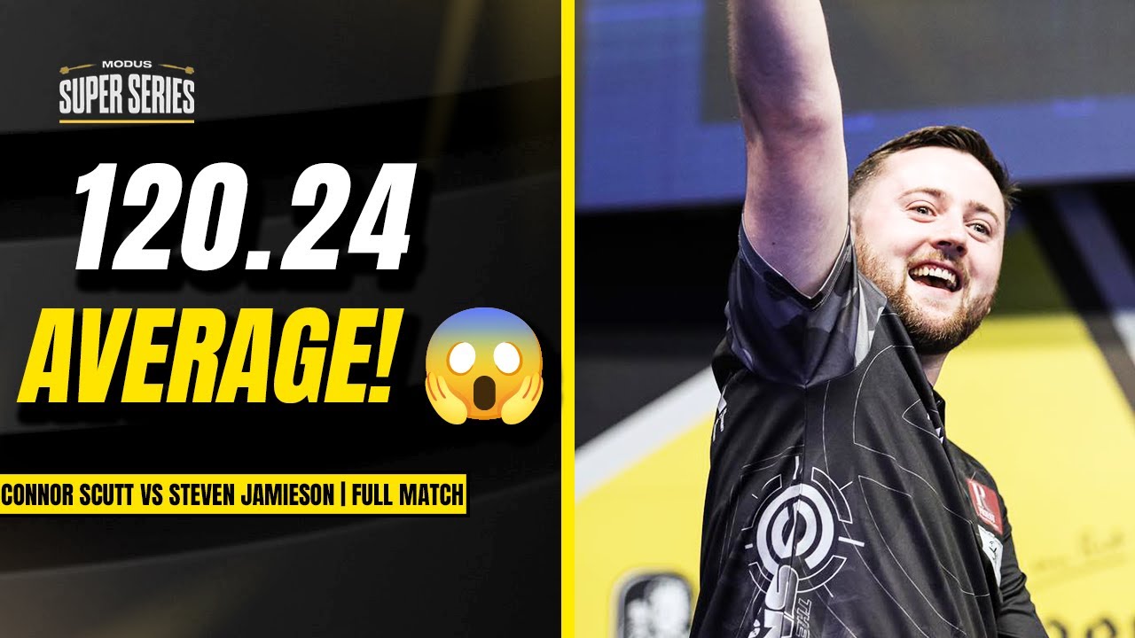 WORLD RECORD DARTS AVERAGE?! 🔥 | Connor Scutt 🆚 Steven Jamieson | Full Highlights - YouTube