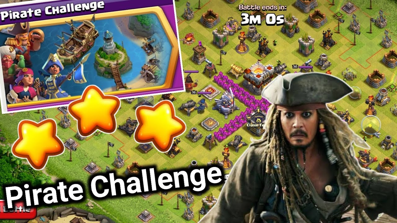 Pirate Challenge COC - The Greatest Game of All Time (Clash Of Clans ...