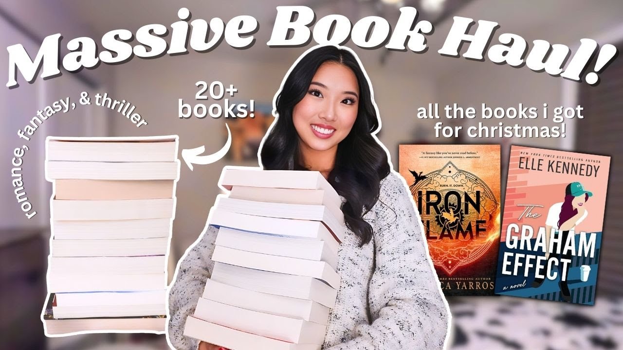 MASSIVE BOOK HAUL (20+ Books) - YouTube