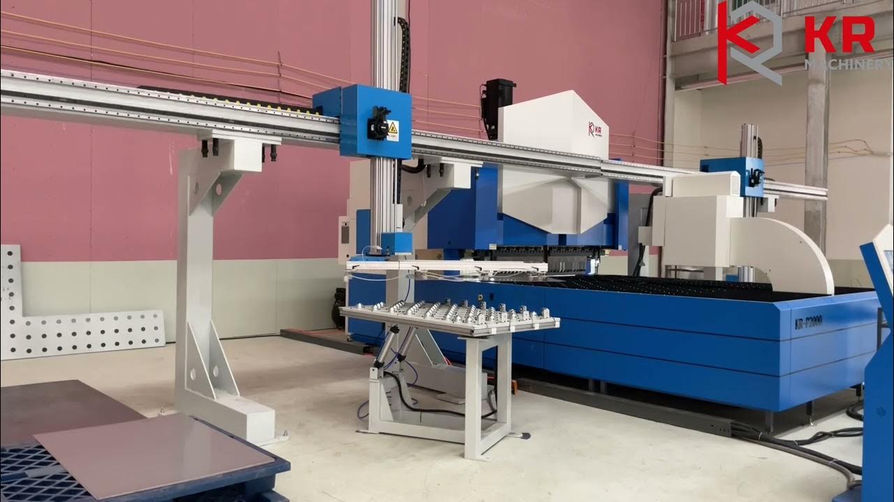 Auto Panel Bending Machine with Automatic Loading and Unloading System Auto Gantry System - YouTube