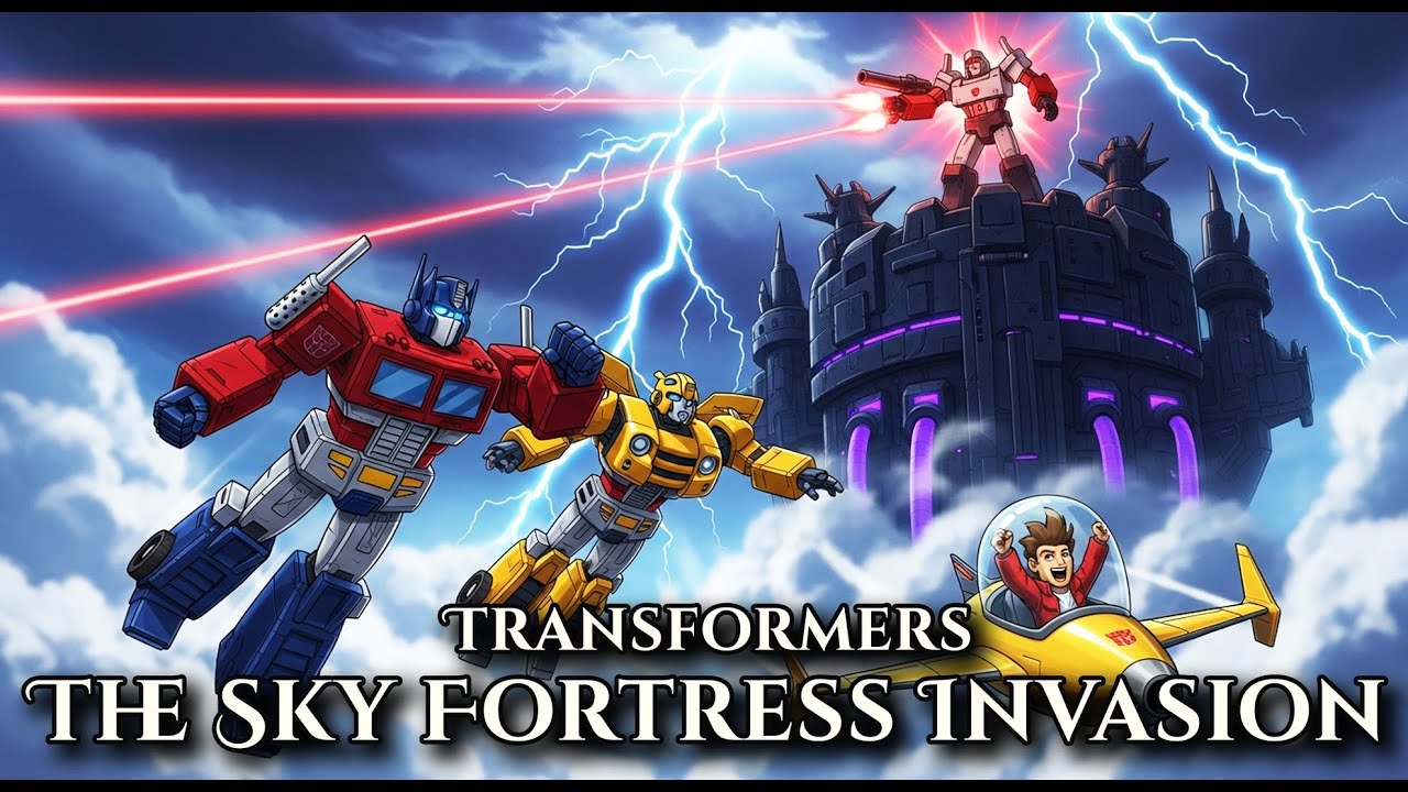 Transformers The Sky Fortress Invasion - YouTube