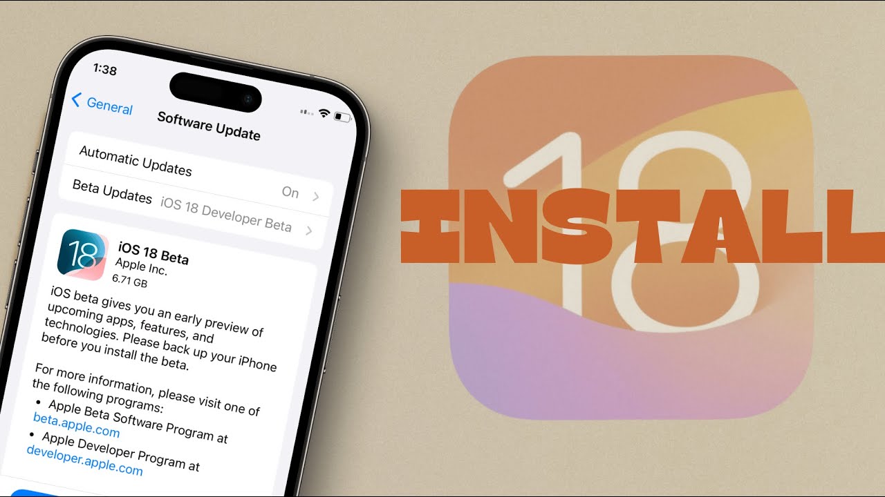 How to Install iOS 18 Beta on Your iPhone - YouTube