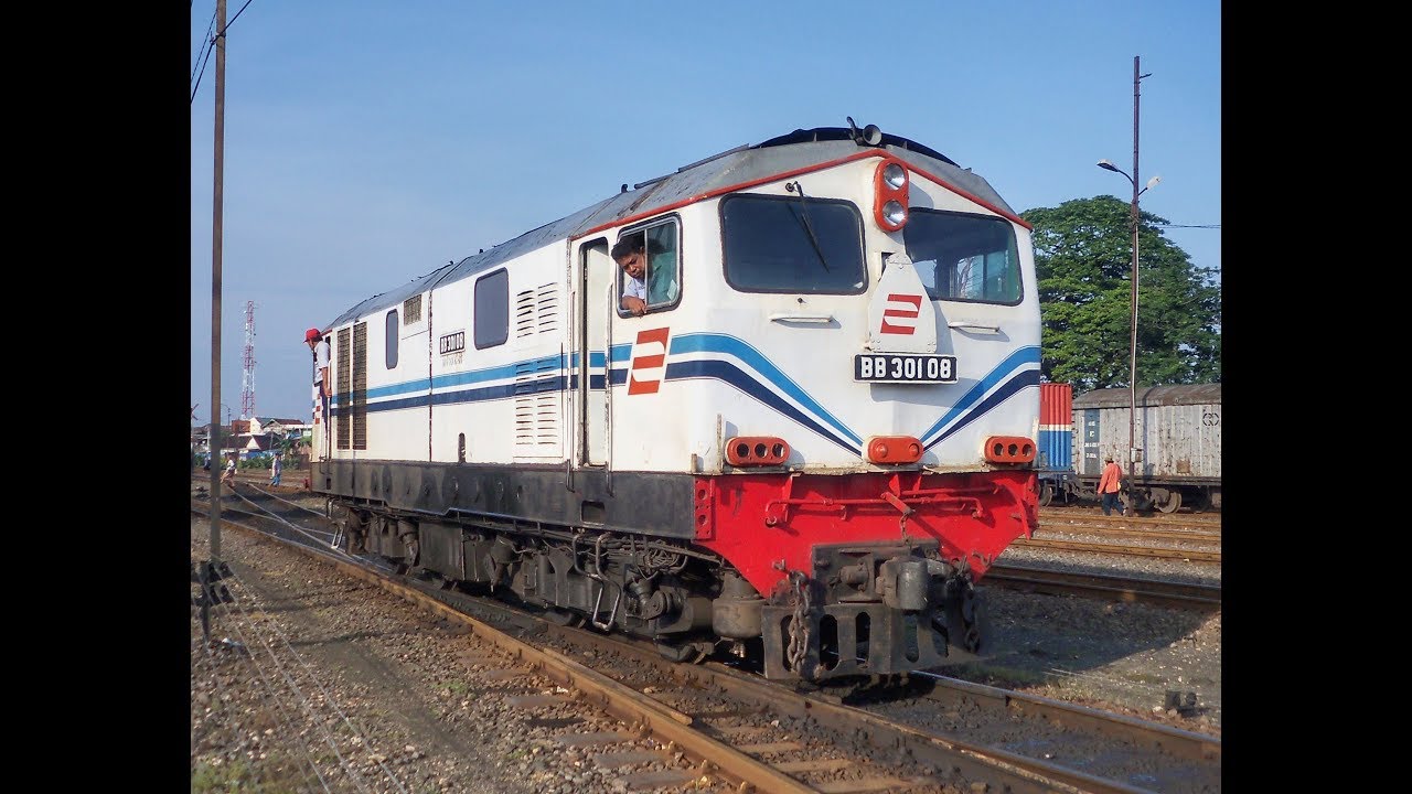 Video Kenangan Lokomotif BB301 | Memories of Fried Krupp M1500BB - YouTube