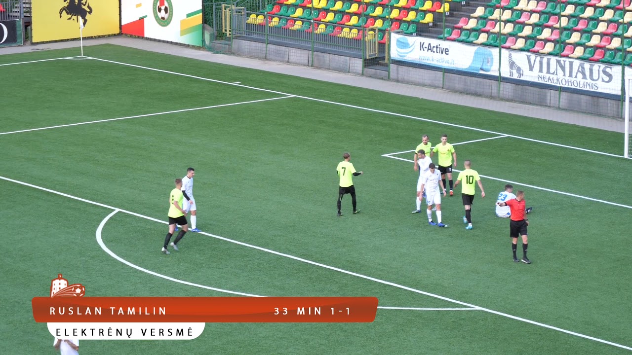 A komanda - Margiris vs FK Elektrėnų Versmė, VRFS III lyga, LFF ...