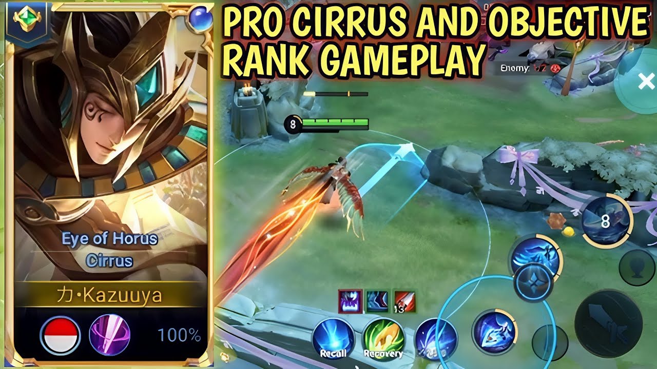 Honor Of Kings Cirrus PRO Gameplay | Best Build Cirrus - YouTube