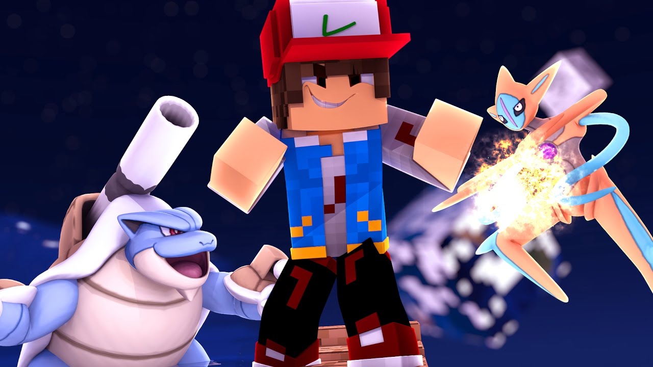 Minecraft: DEOXYS ATTACK vs MEGA BLASTOISE - BATALHA PIXELMON #54 ...