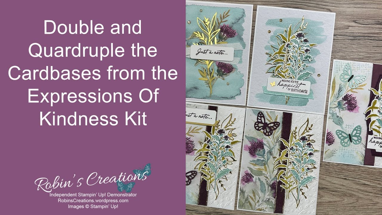 Double and Quardruple the Cardbases from the Expressions Of Kindness ...