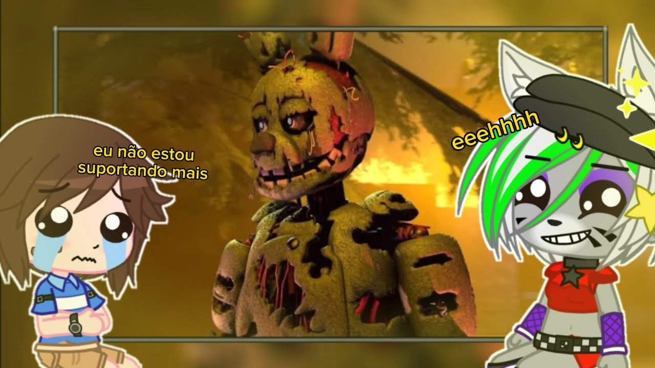 Fnaf SB//Reagindo a Pergunte ao Springtrap #9 (@PirateCoveAAF) - YouTube