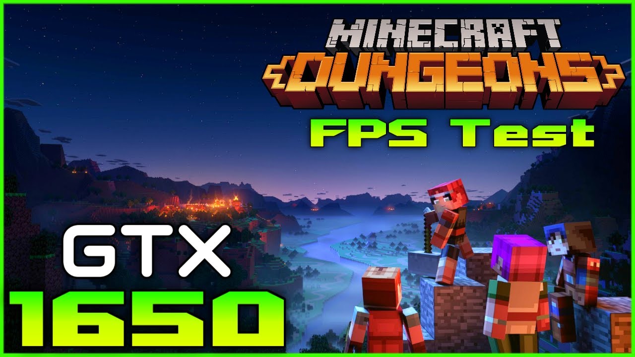 Minecraft Dungeons | GTX 1650 - All Settings FPS Test - YouTube