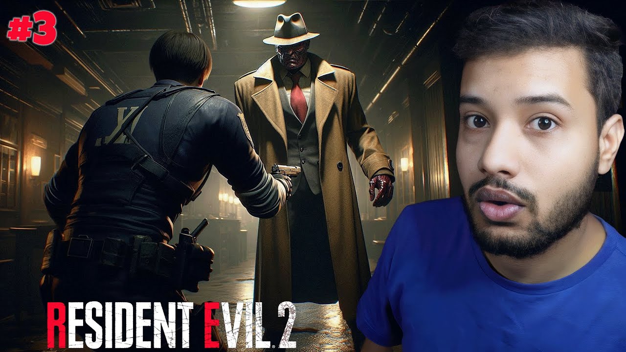 Leon Kennedy Vs Mr X | Resident EVIL 2 Part 3 - YouTube
