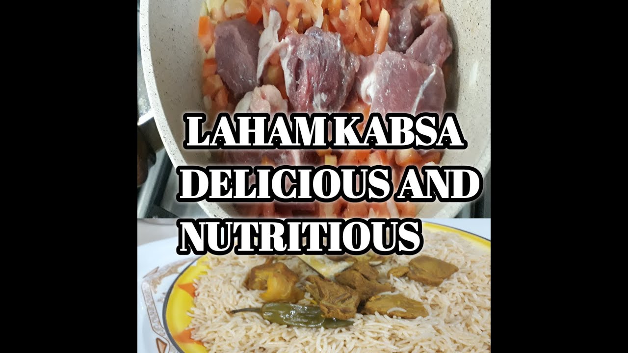 Kabsa LAHAM | Arabic recipe | Famous Arab food - YouTube