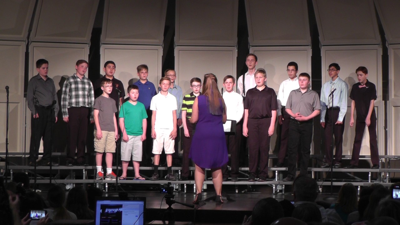 05 16 2017 Murphy Jr High Spring Concert Boys ensemble - YouTube