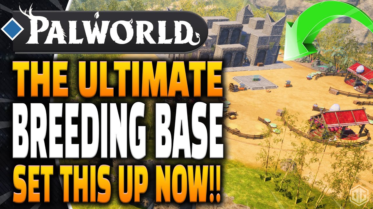 Palworld - I BUILT the ULTIMATE Breeding Base!! Set this up NOW! - YouTube