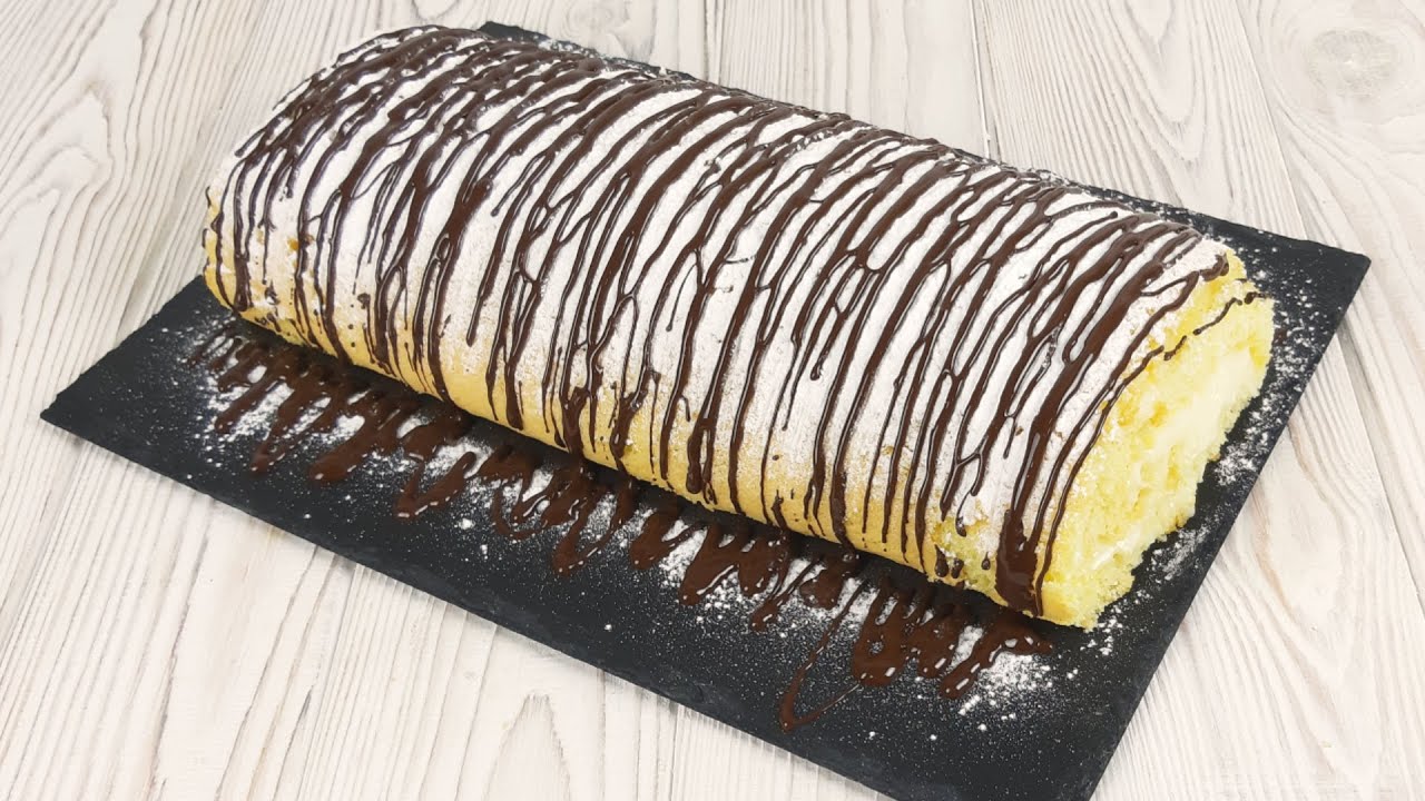 PAMBIQ KİMİ YUP-YUMŞAQ, ASAN HAZIRLANAN SADƏ RULET RESEPTİ. - YouTube