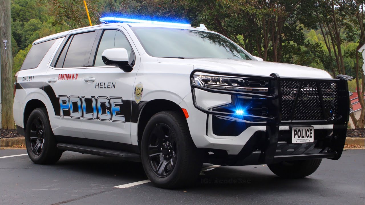 Helen (GA) Police Department 2022 Chevy Tahoe K9 “ZORA” - YouTube
