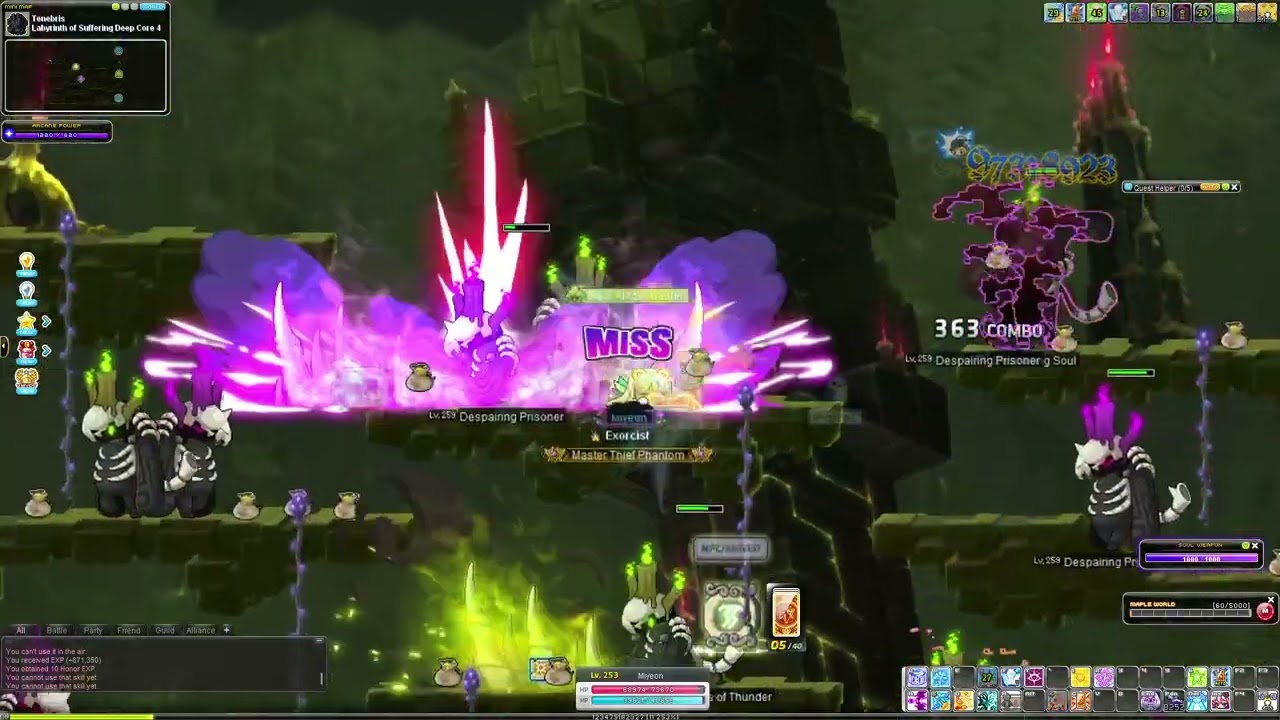 Maplestory [Reboot] - Deep Core 4 Loot Cycle - YouTube