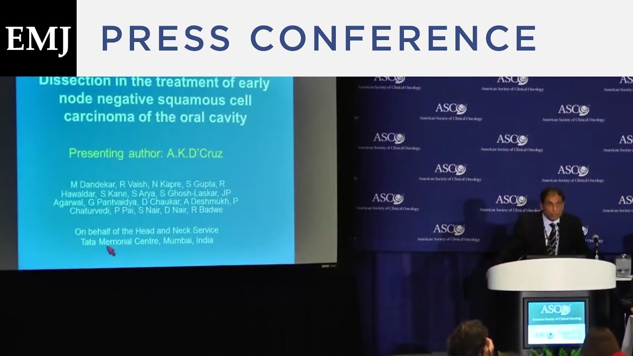 ASCO 2015: Elective Neck Dissection Improved Survival in Early Node ...
