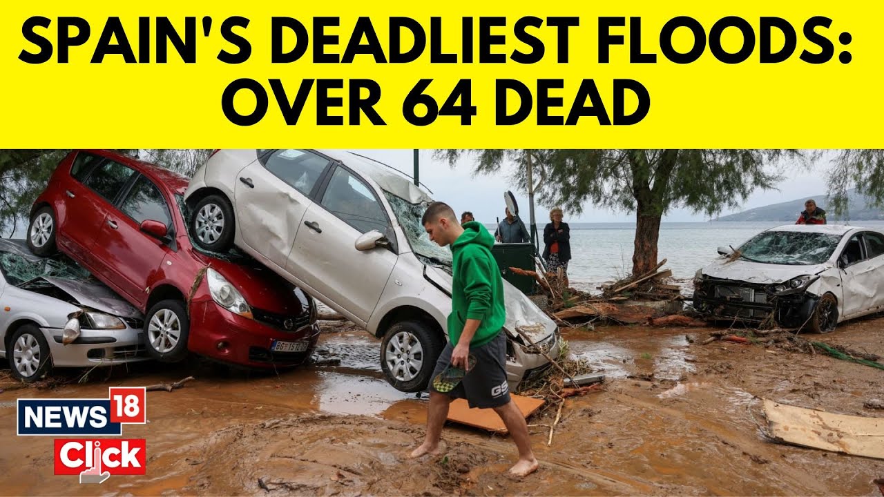Spain Floods: Spanish Floods Kill 64 As Year Of Rain Falls In A Day In ...