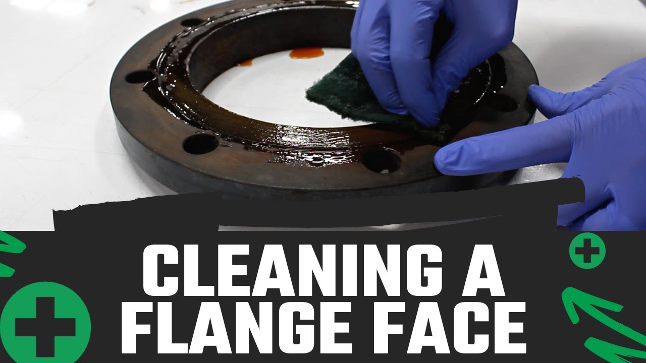 Cleaning a Flange Face | THE RIGHT WAY - YouTube