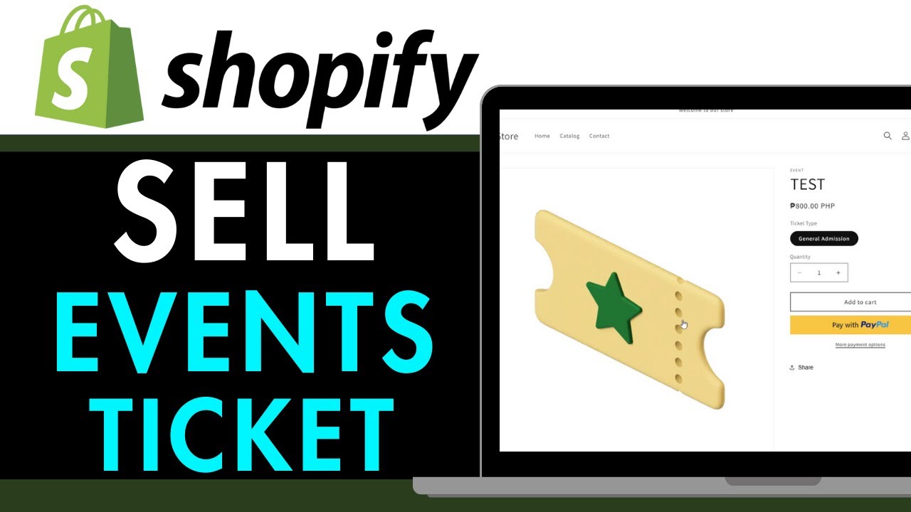How To Sell Event Tickets On Shopify 2025 (Step-by-Step-Guide) - YouTube