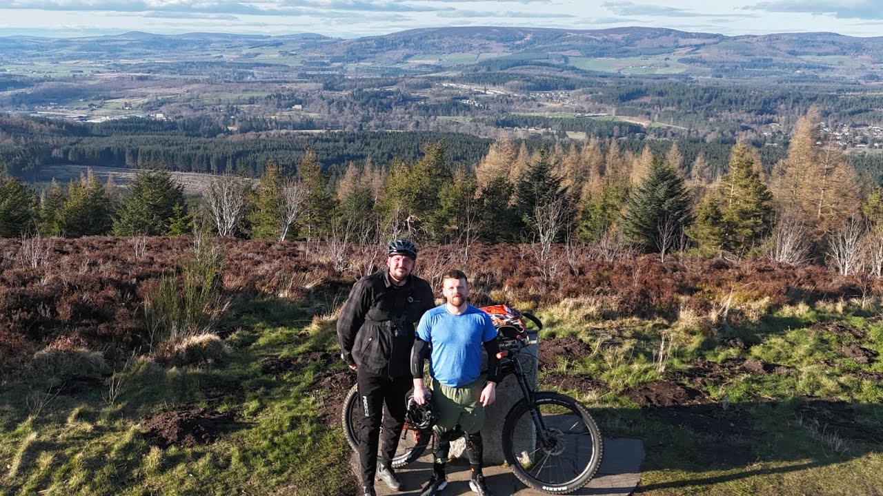 Scotly hill mountain bike - YouTube