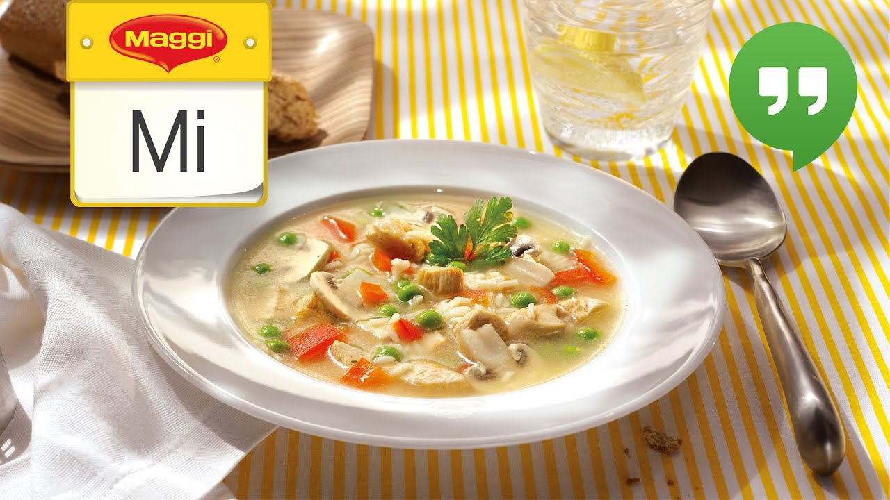 Hühner-Reis-Eintopf - MAGGI Mittwoch Hangout - YouTube