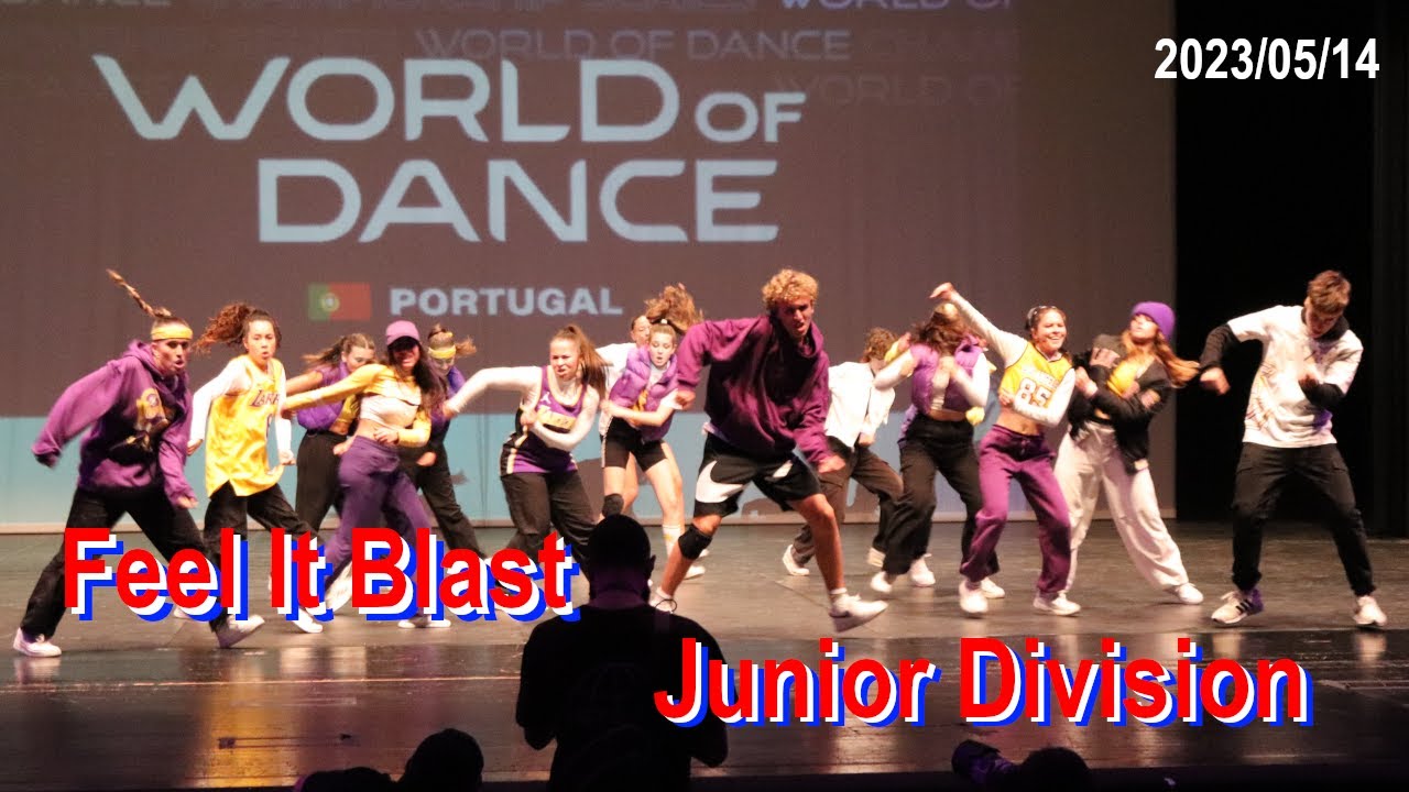 Feel It Blast @ Junior Division @ World Of Dance Portugal 2023 - YouTube