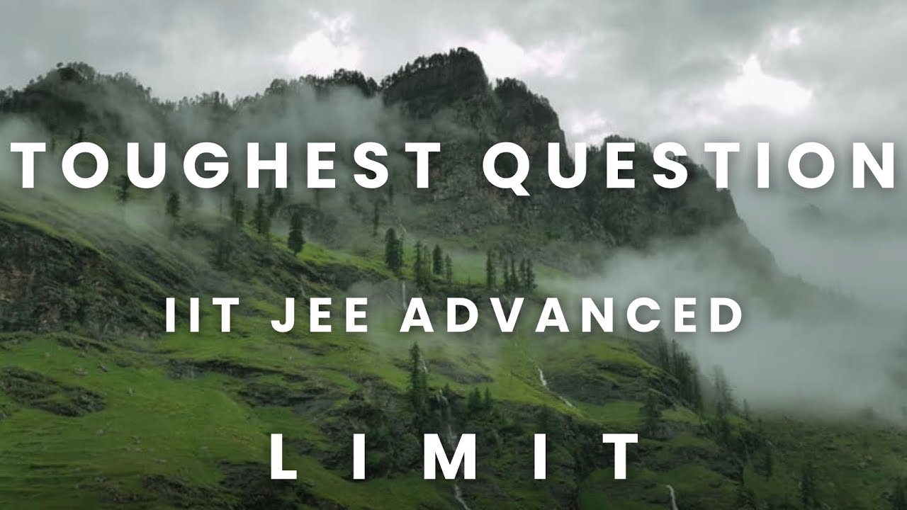 Toughest Question...IIT ADVANCED...2024 ...paper 2...Question No 5 ...