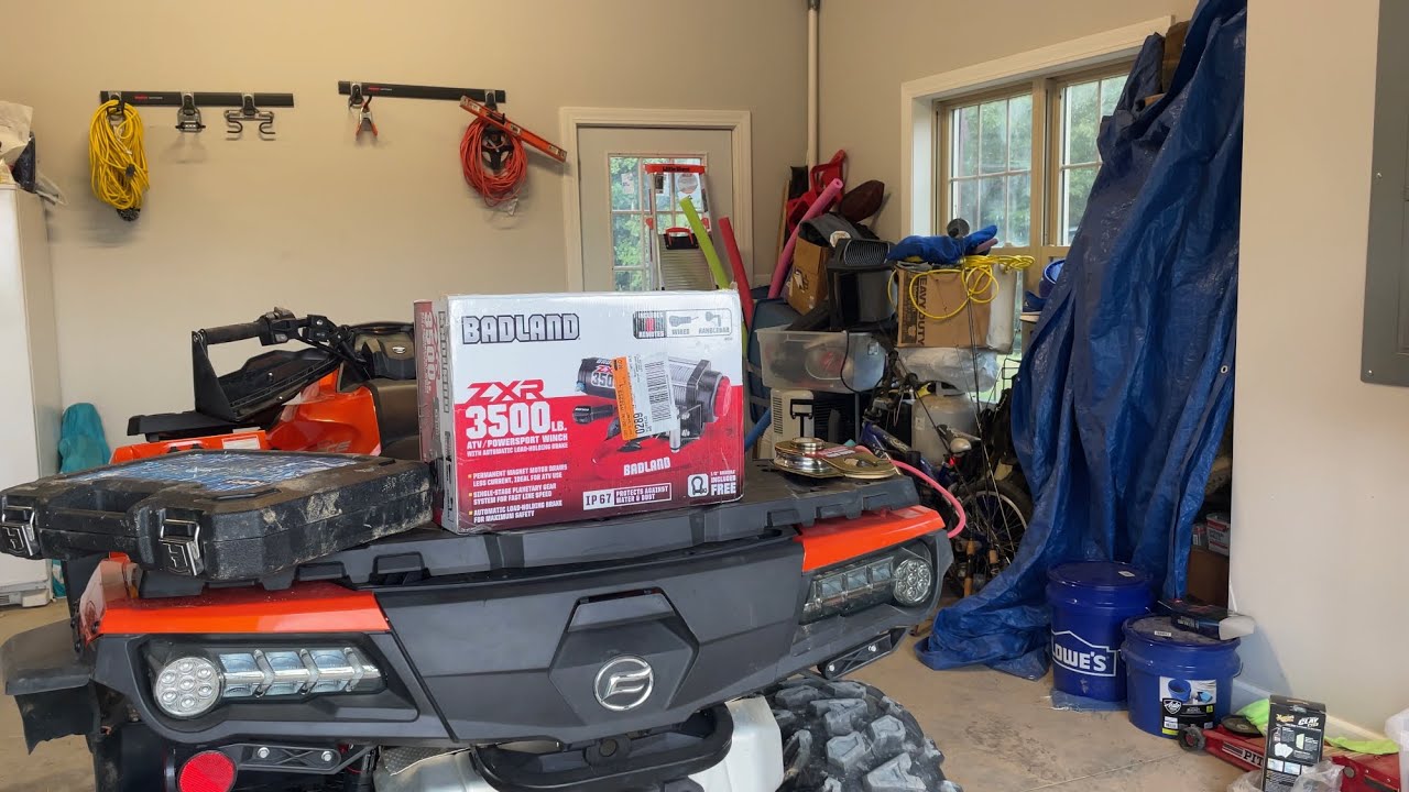 Badland ZXR 3500 Winch unboxing… - YouTube