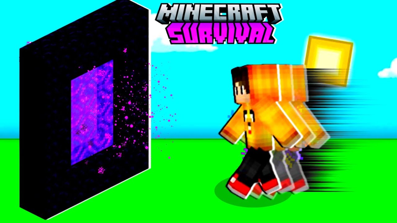 Exploring Nether Of Minecraft Gameplay #10 P1 - YouTube