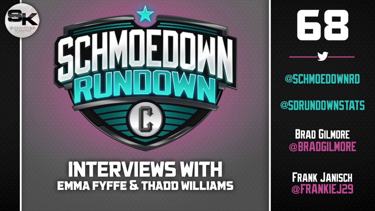 Schmoedown Rundown #68 - Emma Fyffe and Thadd Williams - YouTube