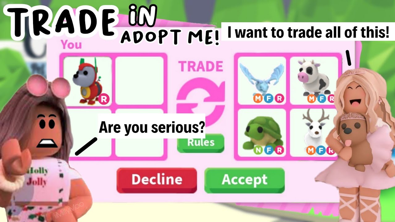 Trading Ride Robo dog on Adopt Me! What offer will I get? - YouTube