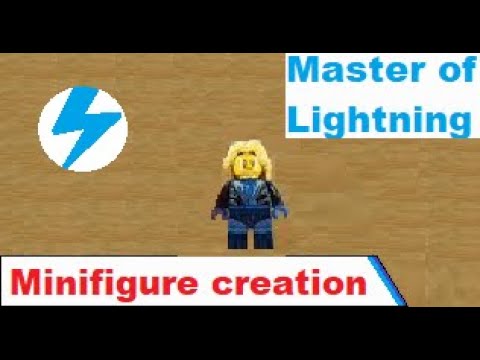 LEGO Ninjago custom Master of Lightning for TRUE fans! - YouTube