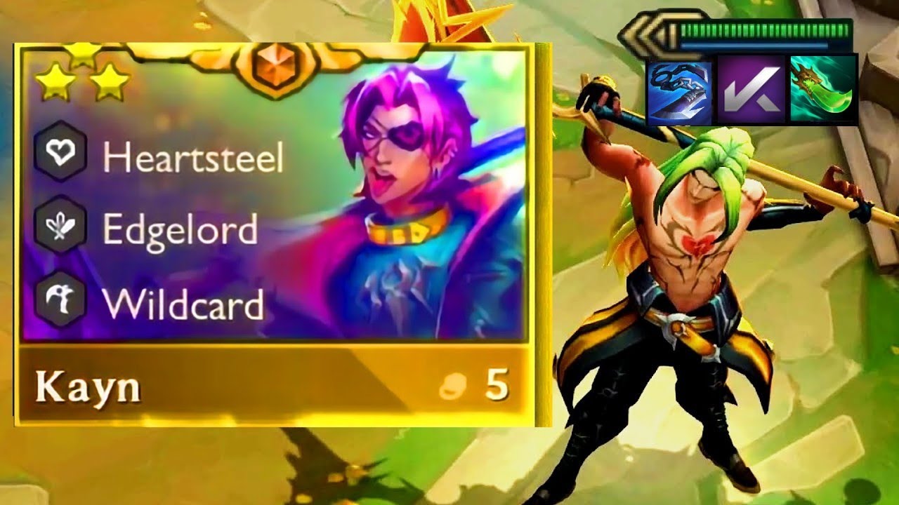 NEW!! 3 STAR KAYN 1v9 ⭐ ⭐ ⭐ | TFT SET 10 | - League of Legends - YouTube