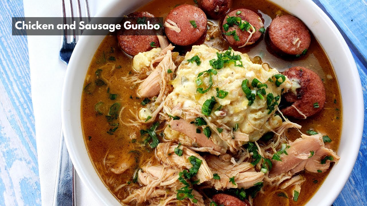 Jake's Chicken and Sausage Gumbo | Mastering the Perfect Roux - YouTube