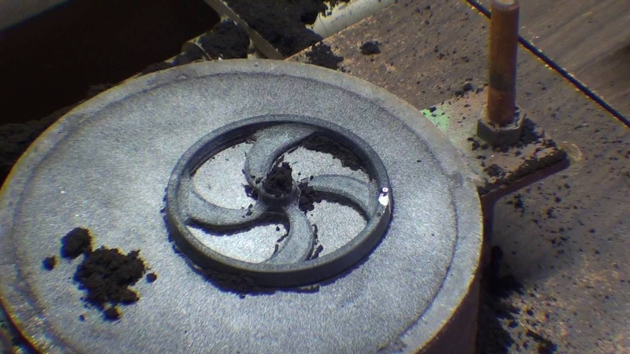 TIPS #323 pt 2 Casting a Flywheel Pattern - 3D Printer mrpete222 - YouTube