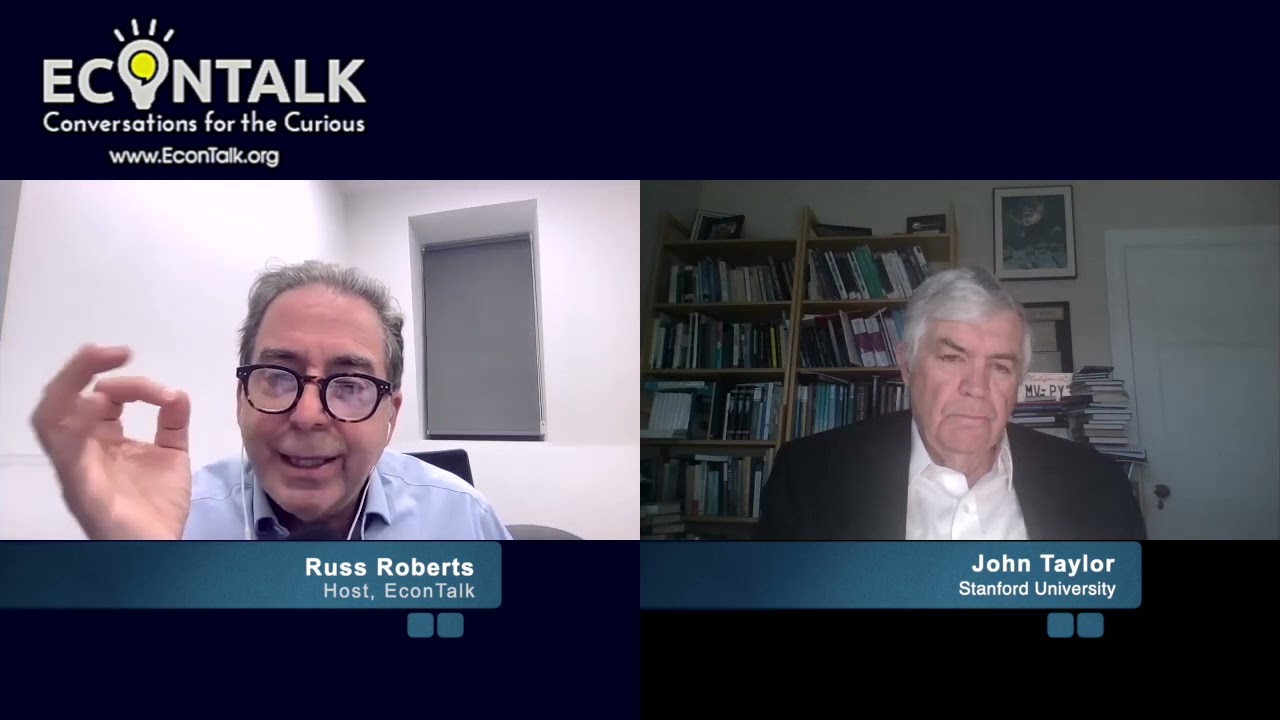 John Taylor on Inflation, the Fed, and the Taylor Rule 2/7/22 - YouTube