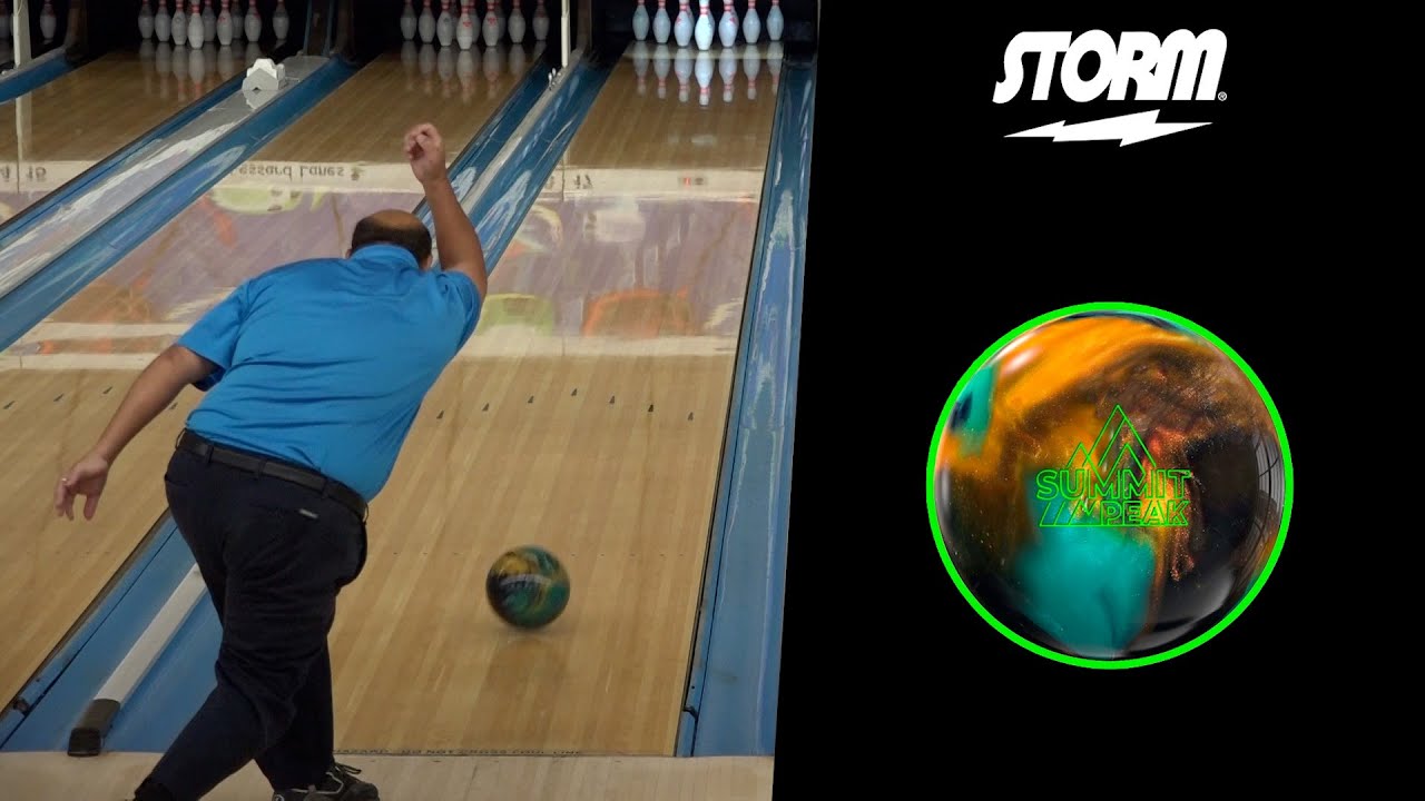 Storm Summit Peak Bowling Ball by Tony Reynaud, BuddiesProShop.com ...