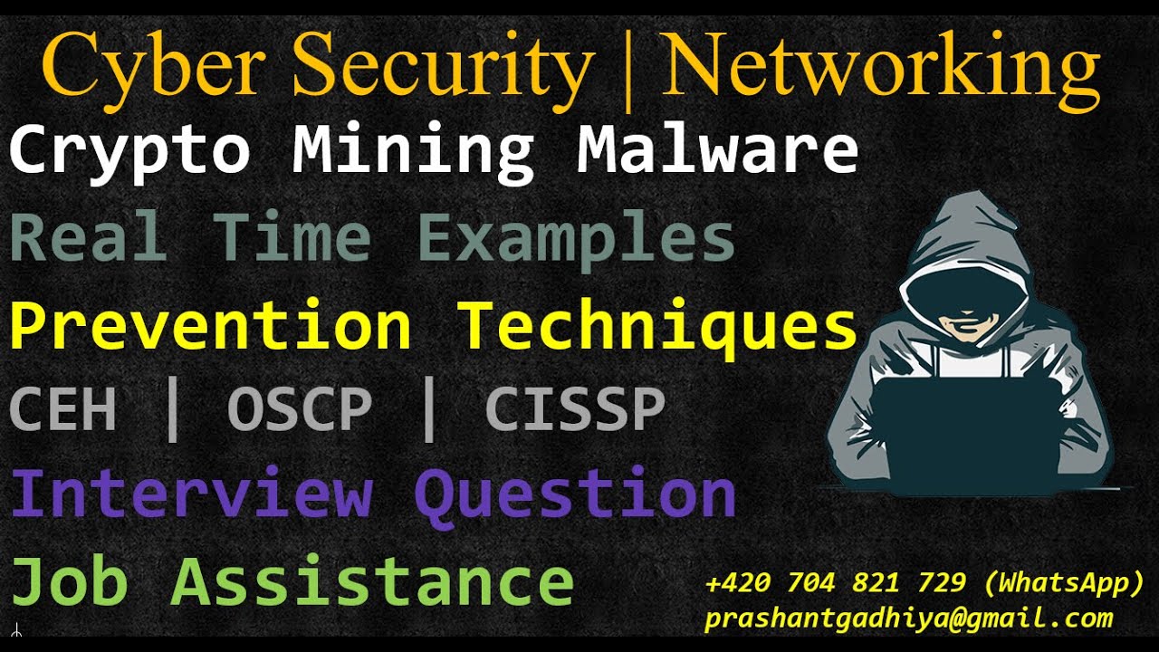 Crypto Mining Attack | Cyber Security | CEH | VAPT | SOC | Interview ...