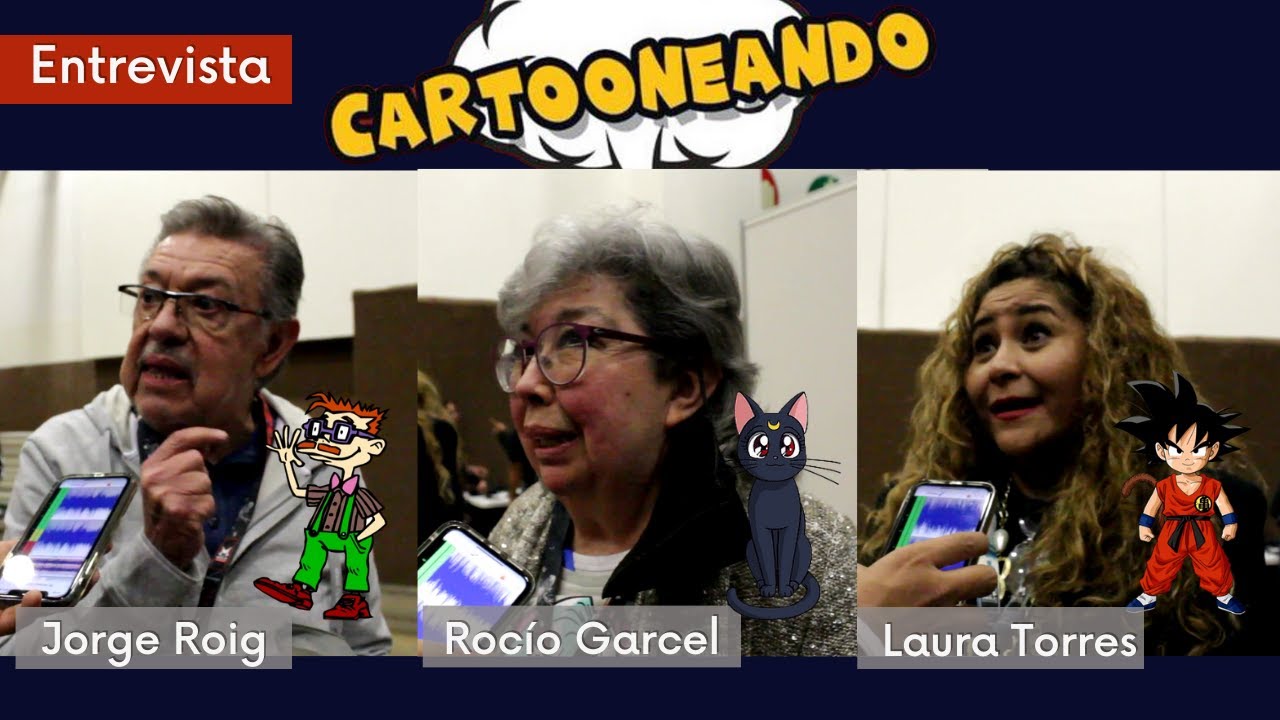 Entrevista con ROCÍO GARCEL, LAURA TORRES y JORGE ROIG sobre el doblaje ...