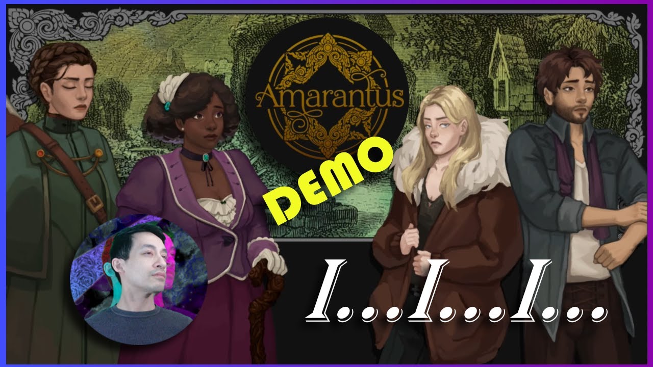 Peculiar, Pretty, Promising | James and Amarantus (Let's Play The Demo ...