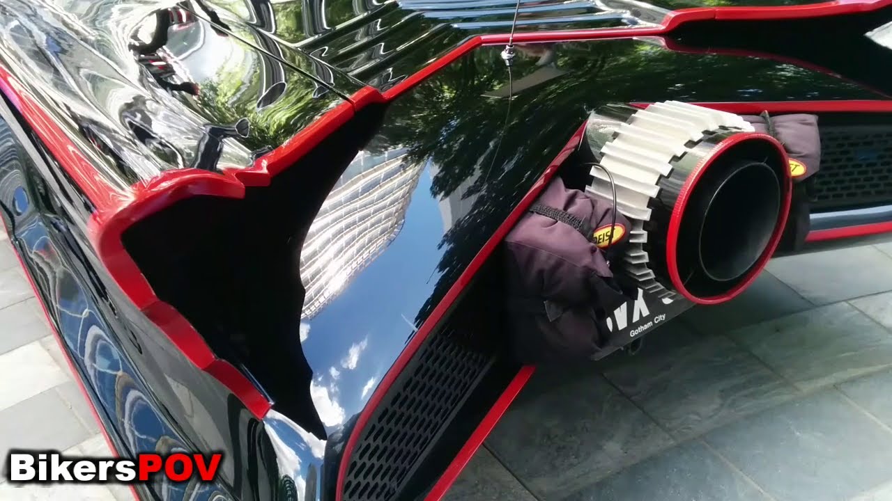 Batmobile, Herbie, Tesla, Saietta, Electric cars and bikes = Motorexpo ...