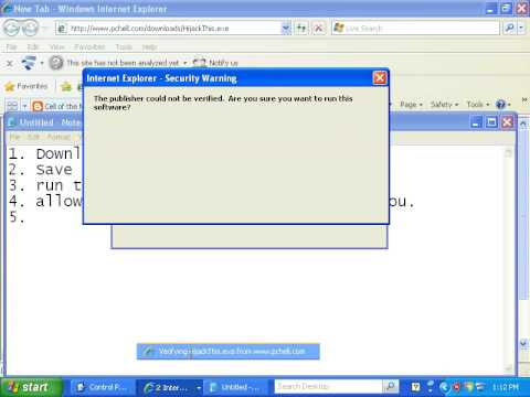 Sending logs to your antivirus company-part 1 - YouTube