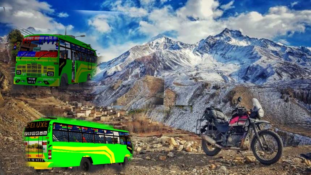 new nepali bus skin adrian deluxe CREATE BY @TEAMNEPALGAMING421 - YouTube