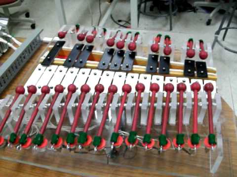 Automated Xylophone Demo - YouTube