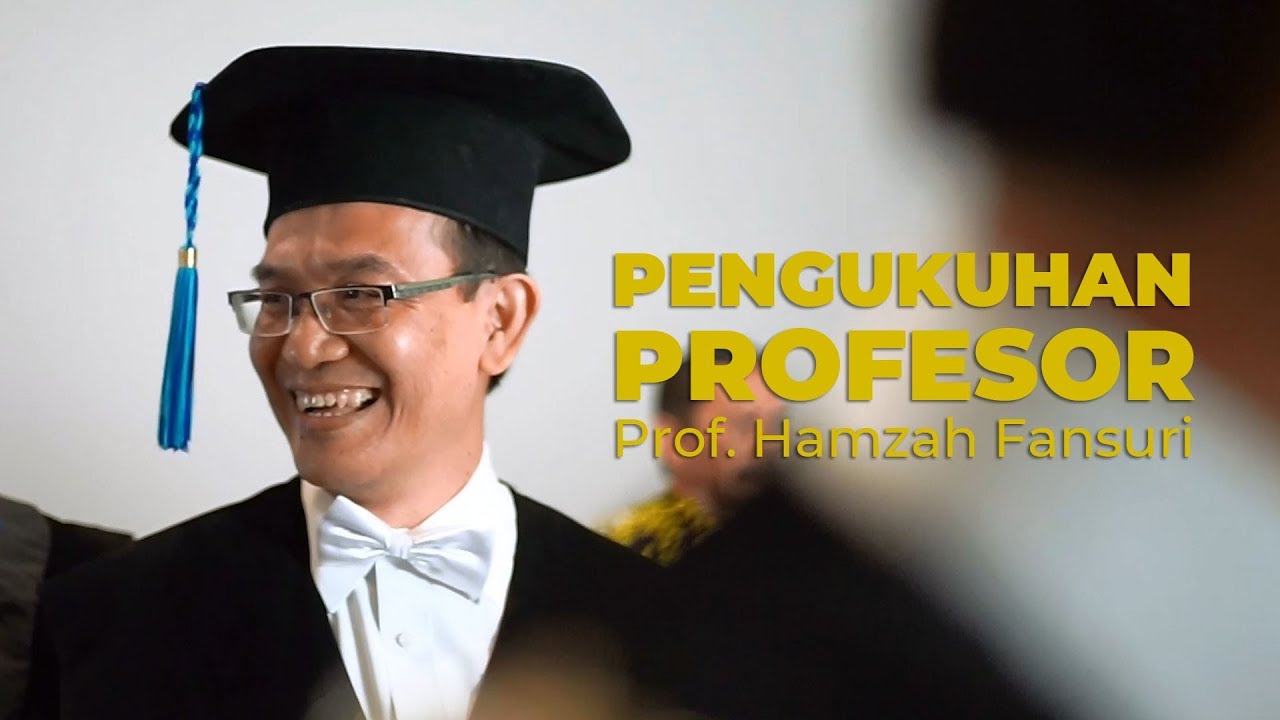 Pengukuhan Profesor - Prof. Hamzah Fansuri - YouTube