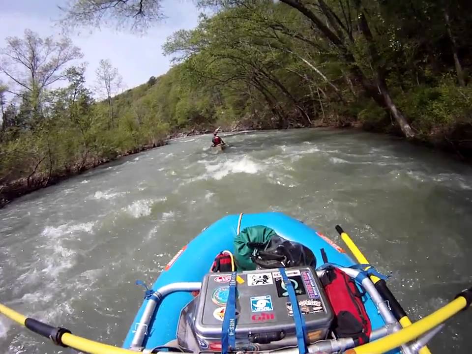 Mini Me Raft Ride on the Mullberry River - YouTube